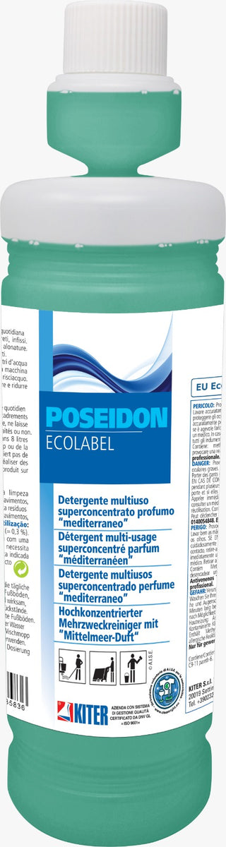 POSEIDON - Detergente multiuso superconcentrato ECOLABEL – Eco Chimica SRL